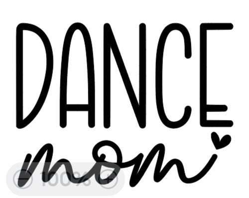 Dance Mom Permanent Vinyl Decal - Etsy