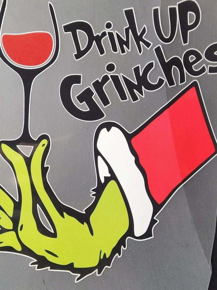 DTF the Grinch Plastisol Heat Transfer - Etsy