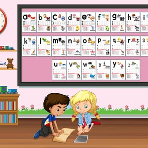 Alphabet Worksheets Bundle Printable | Uppercase & Lowercase Template ...