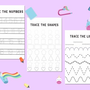 Ultimate Tracing Worksheet Bundle Printable | Uppercase & Lowercase ...