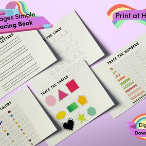 Ultimate Tracing Worksheet Bundle Printable | Uppercase & Lowercase ...