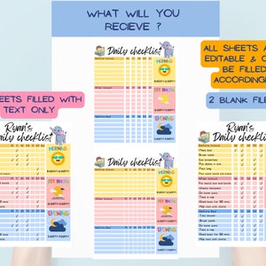 Ultimate Kids Daily Routine Checklist | Digital Kids Responsibility ...