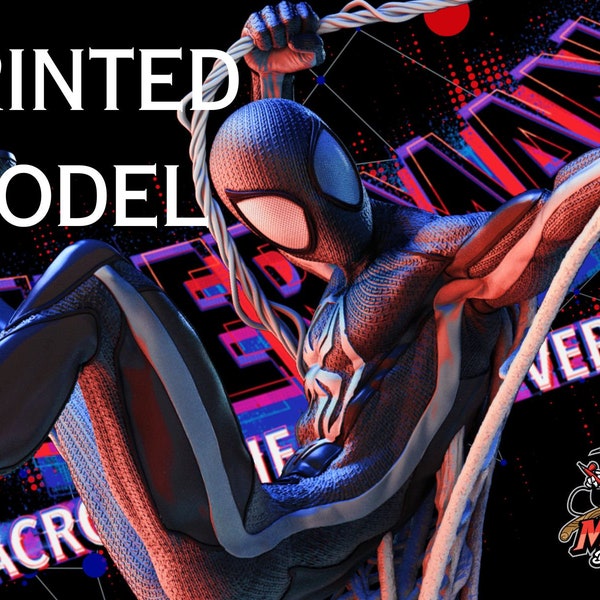 Spiderverse 3d Model - Etsy