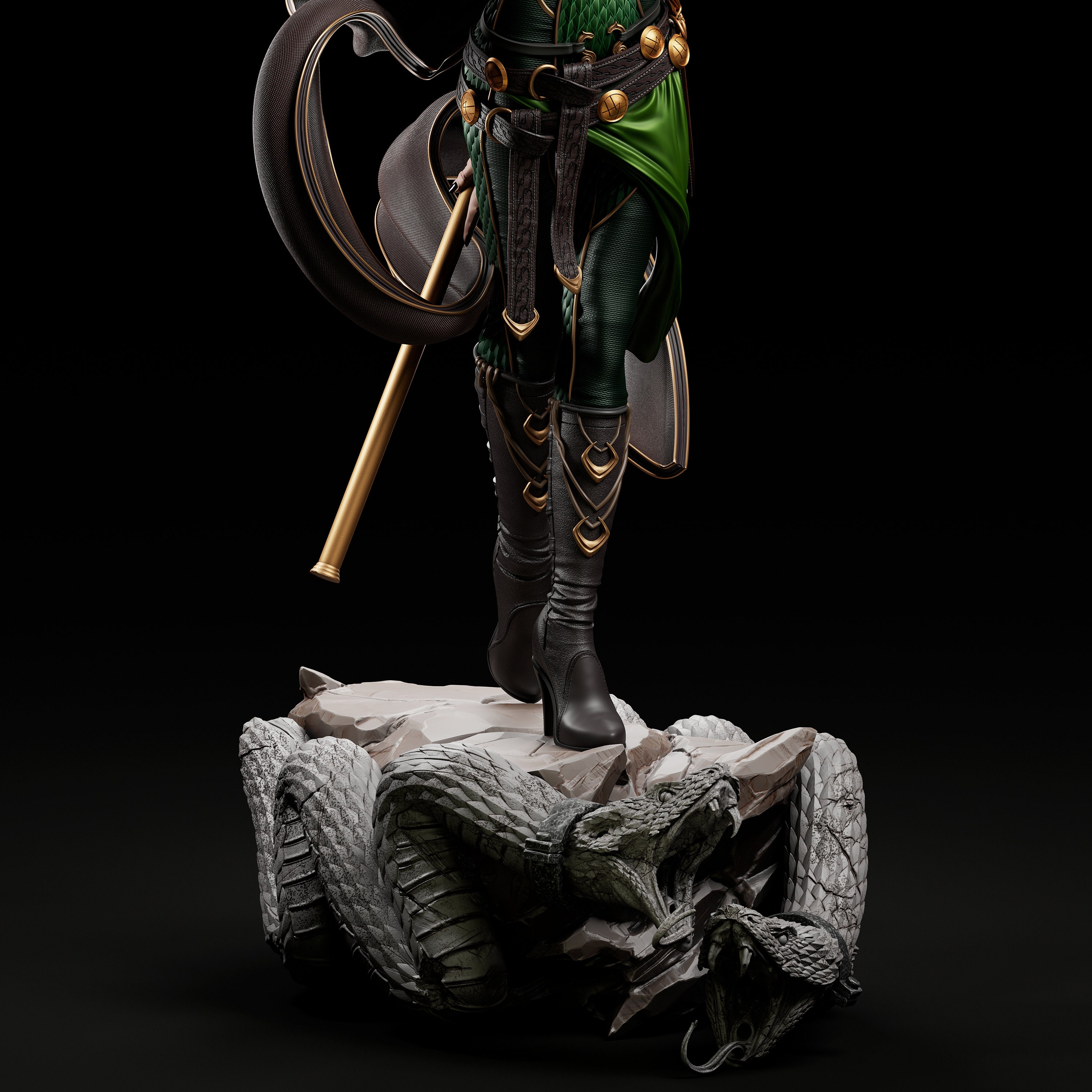 Fan Art Lady Loki 3D Printed Model. - Etsy
