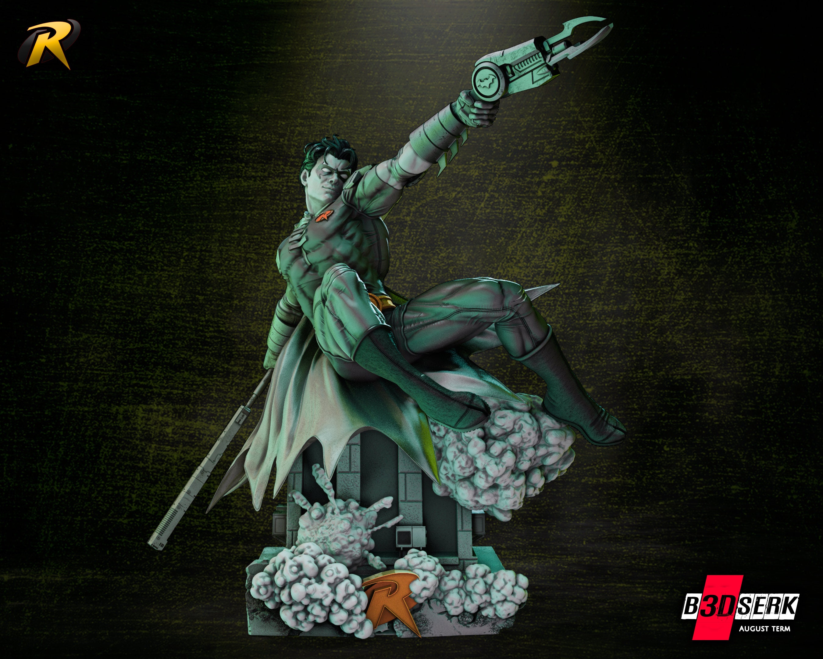 Fan Art Robin 3D Printed Model. - Etsy