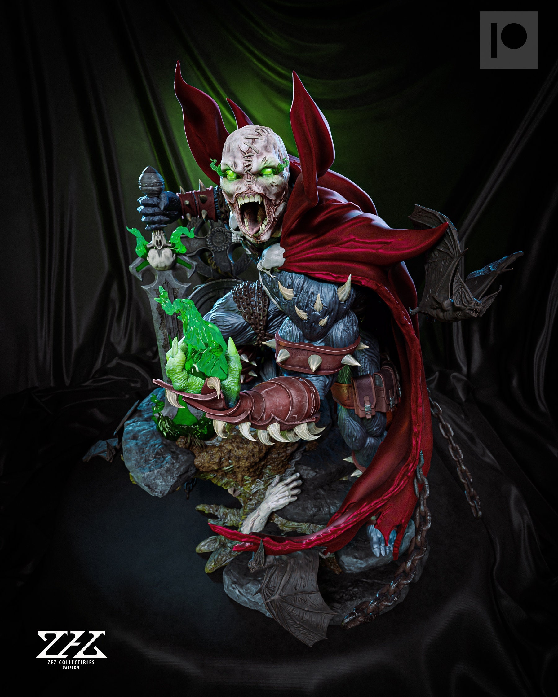 Fan Art SPAWN 3D Printed Model - Etsy