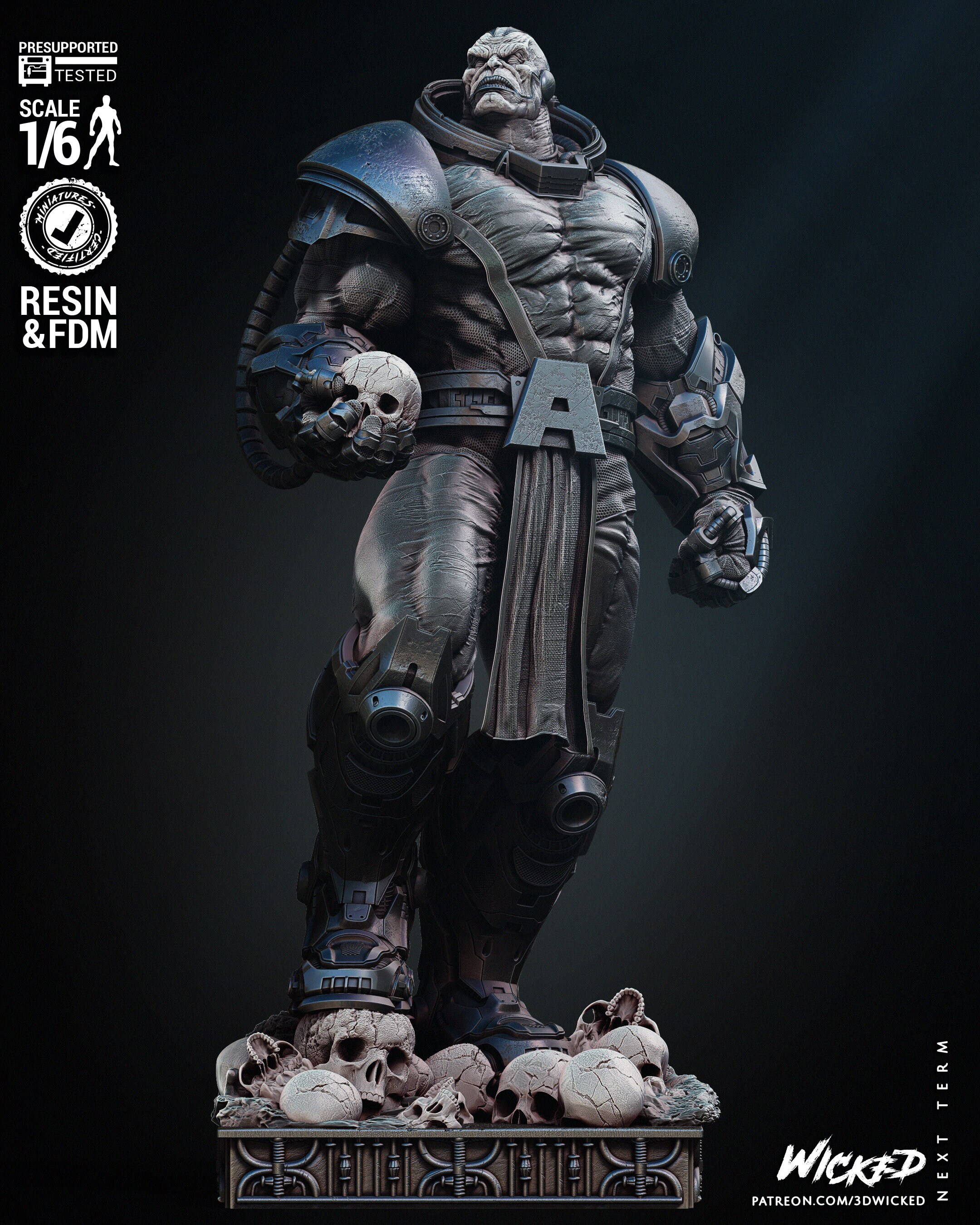 Fan Art Apocalypse 3D Printed Model. - Etsy