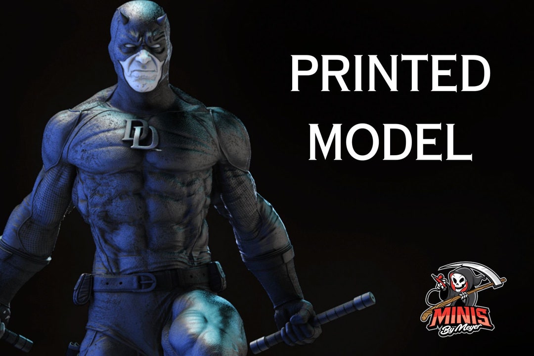 Fan Art Daredevil 3D Printed Model. - Etsy Australia
