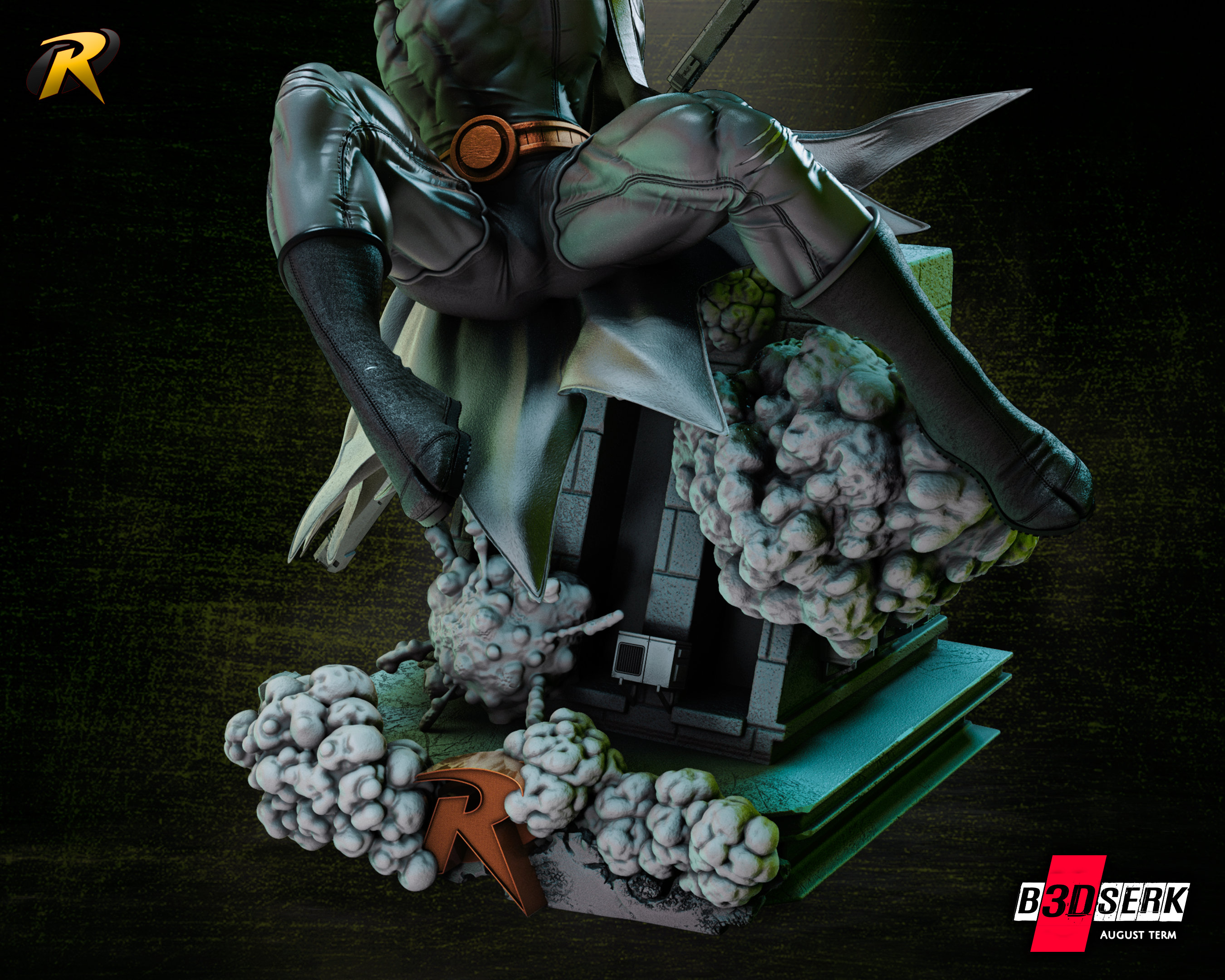 Fan Art Robin 3D Printed Model. - Etsy