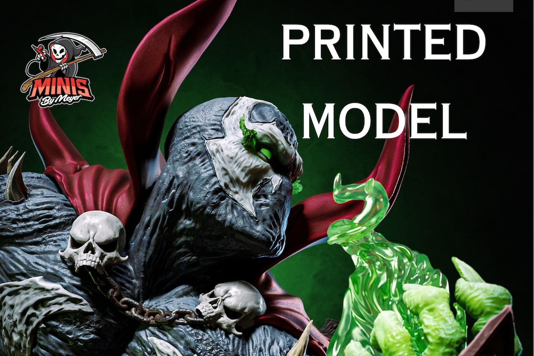 Fan Art SPAWN 3D Printed Model - Etsy