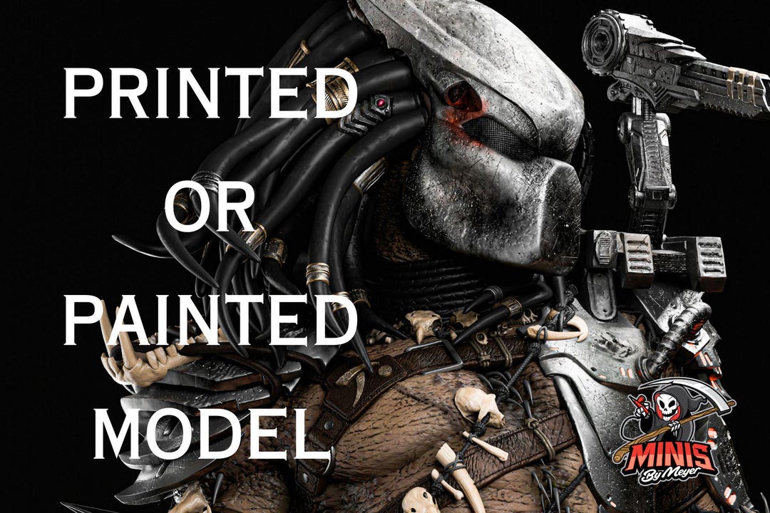 Fan Art Predator 3D Printed Model. - Etsy