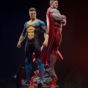 Fan Art INVINCIBLE 3D Printed Model. - Etsy