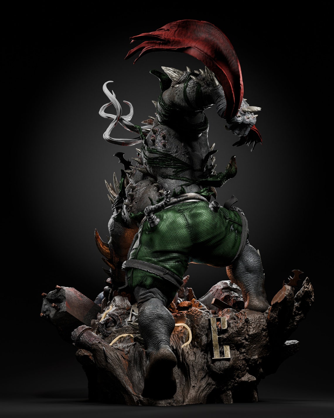 Fan Art DOOMSDAY 3D Printed Model W/SUPERMAN - Etsy Canada