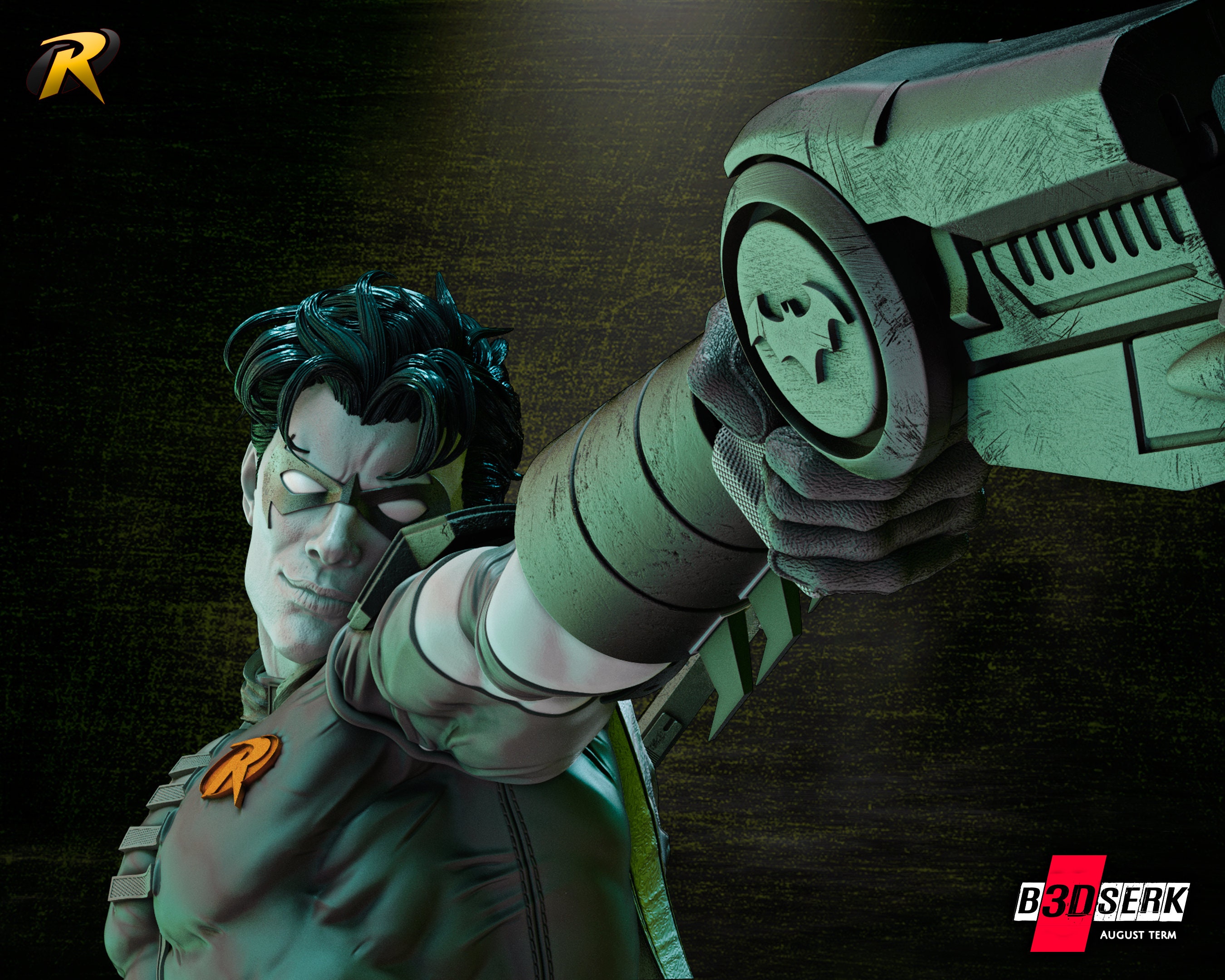 Fan Art Robin 3D Printed Model. - Etsy