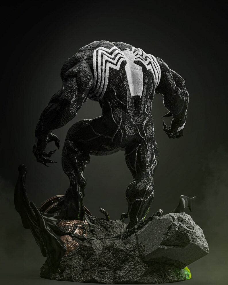 Fan Art Venom 3D Printed Model. - Etsy