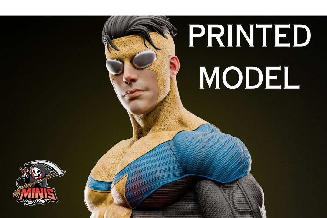 Fan Art INVINCIBLE 3D Printed Model. - Etsy