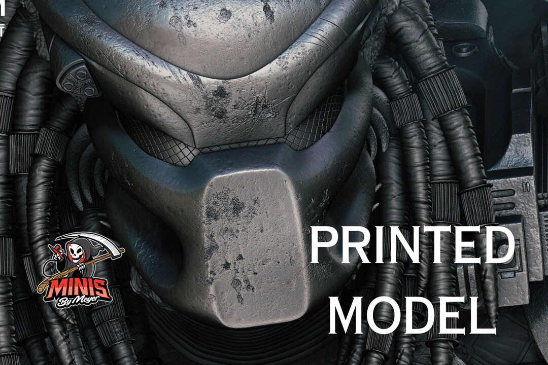 Fan Art Predator 3D Printed Model. - Etsy