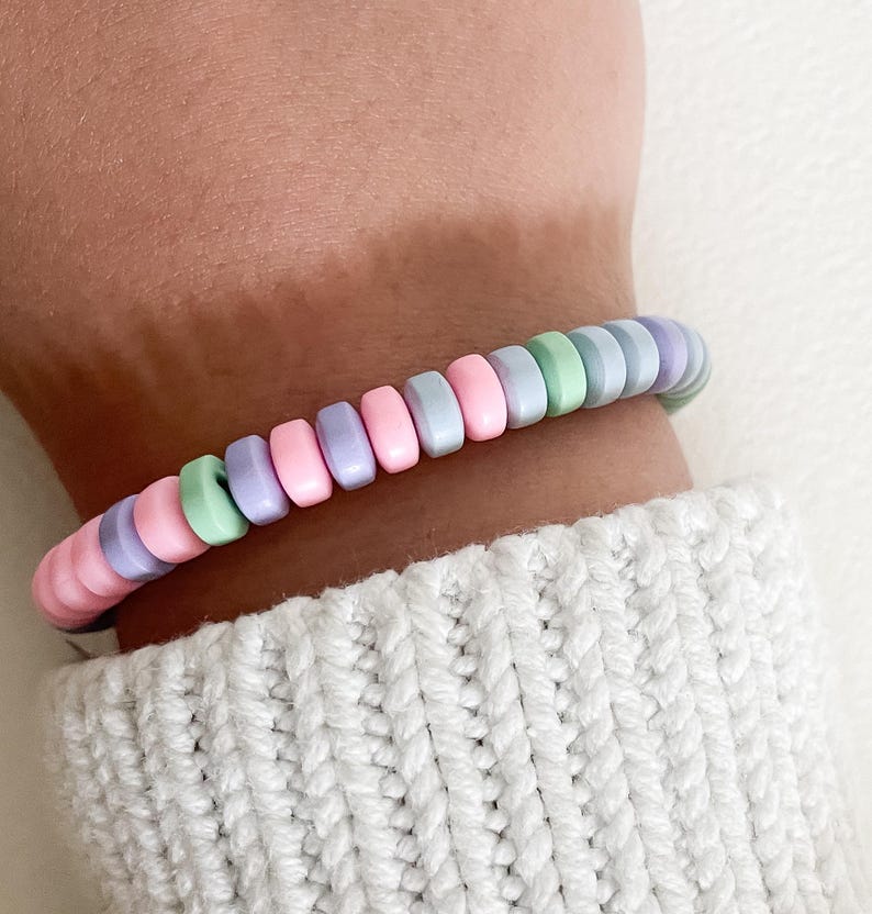 Candy Inspired Beaded Bracelet - Etsy