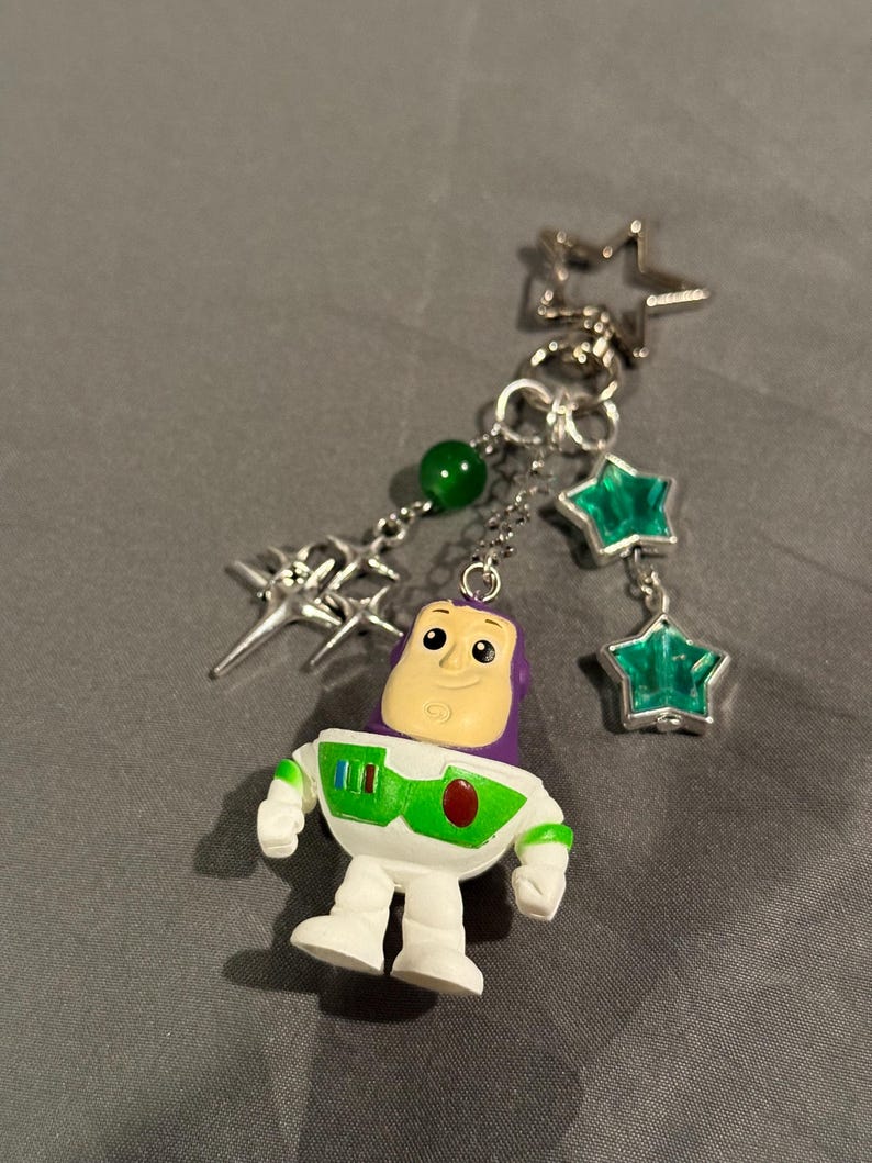 Toy Story Buzz Lightyear Keychain - Etsy