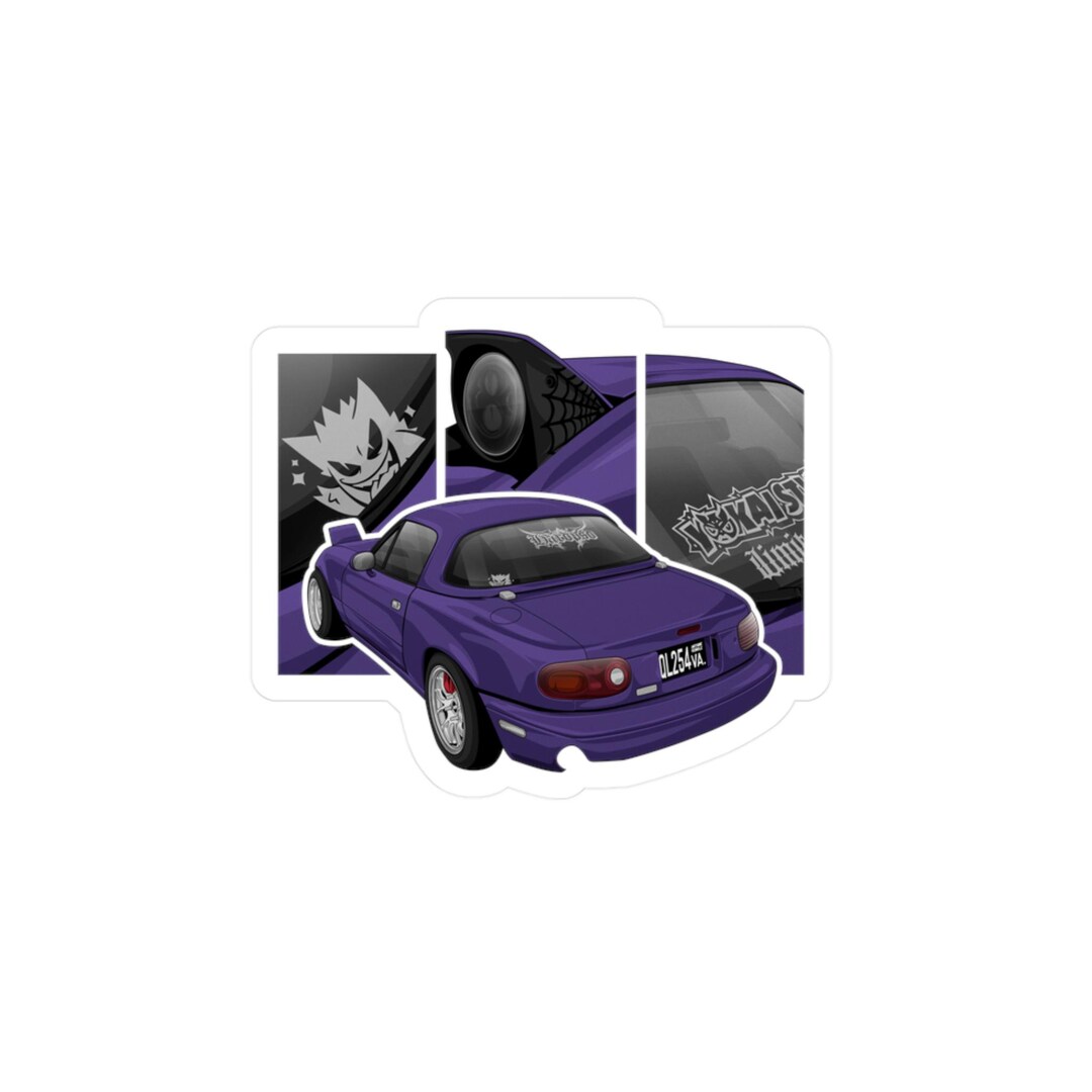 Miata Vinyl Decal - Etsy