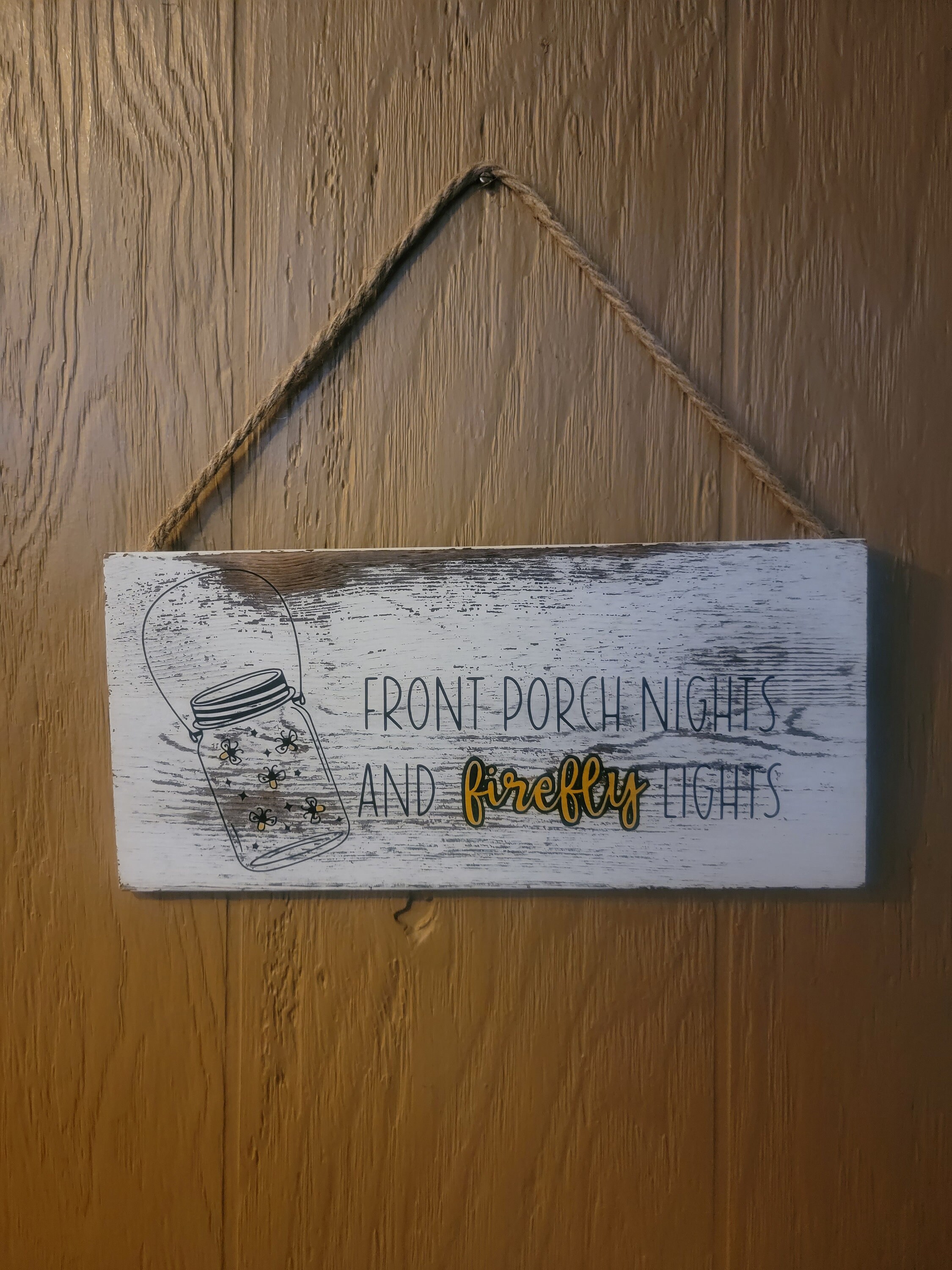 Firefly Porch Sign - Etsy