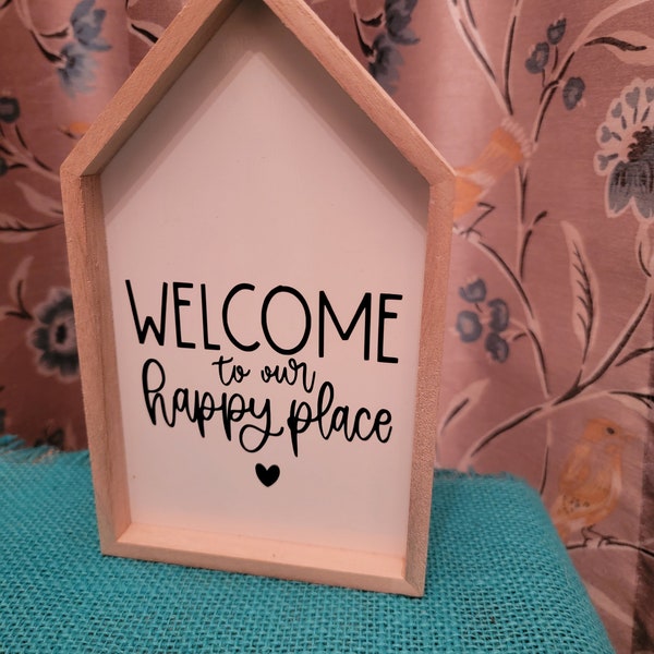 Welcome to Our Happy - Etsy
