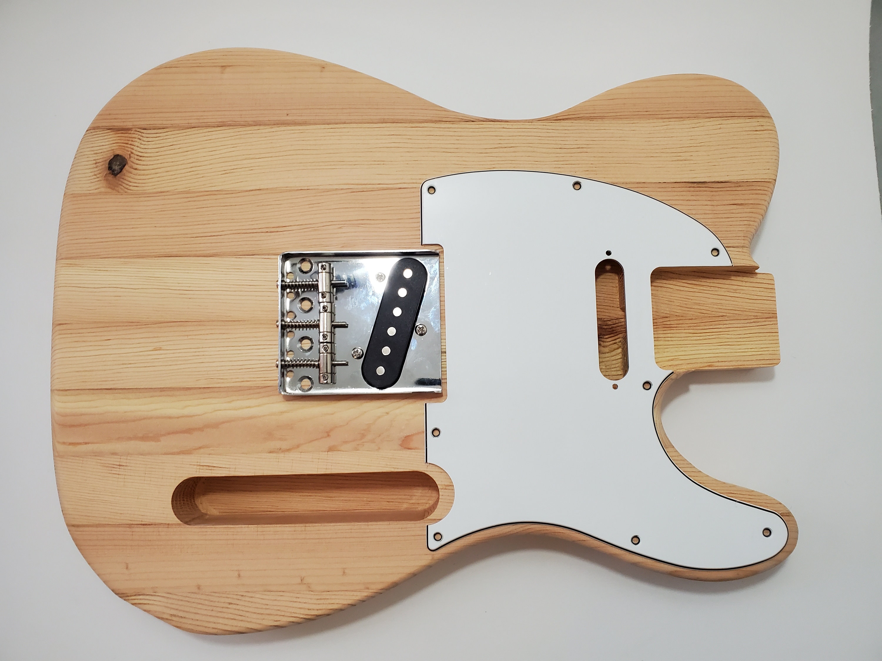 Telecaster Style Guitar Body Unfinished Reclaimed Pine Wood Project - Etsy