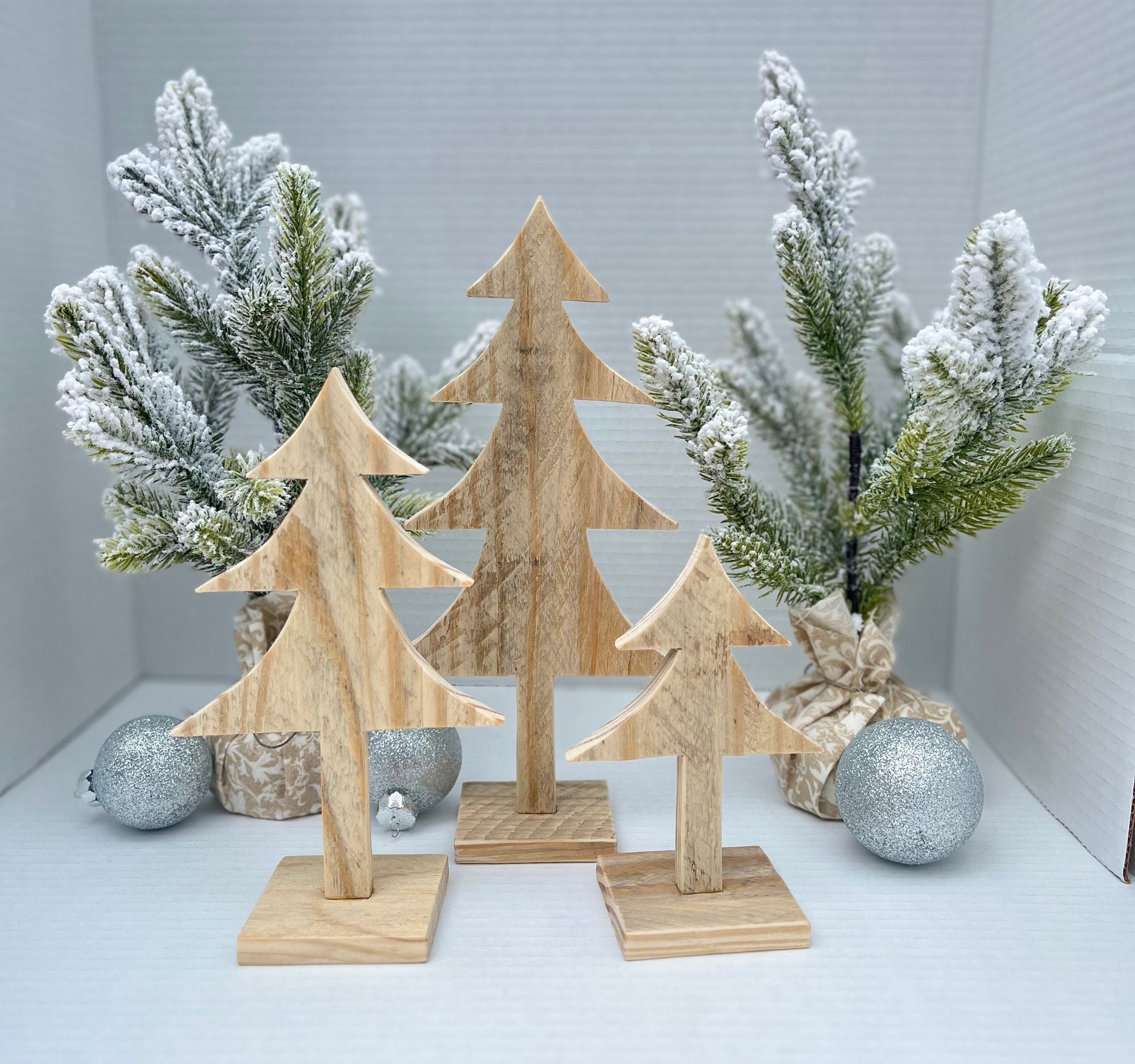 Woodland Nursery Decor, Table Top Decor, Wooden Tree Decor, Whimsical ...
