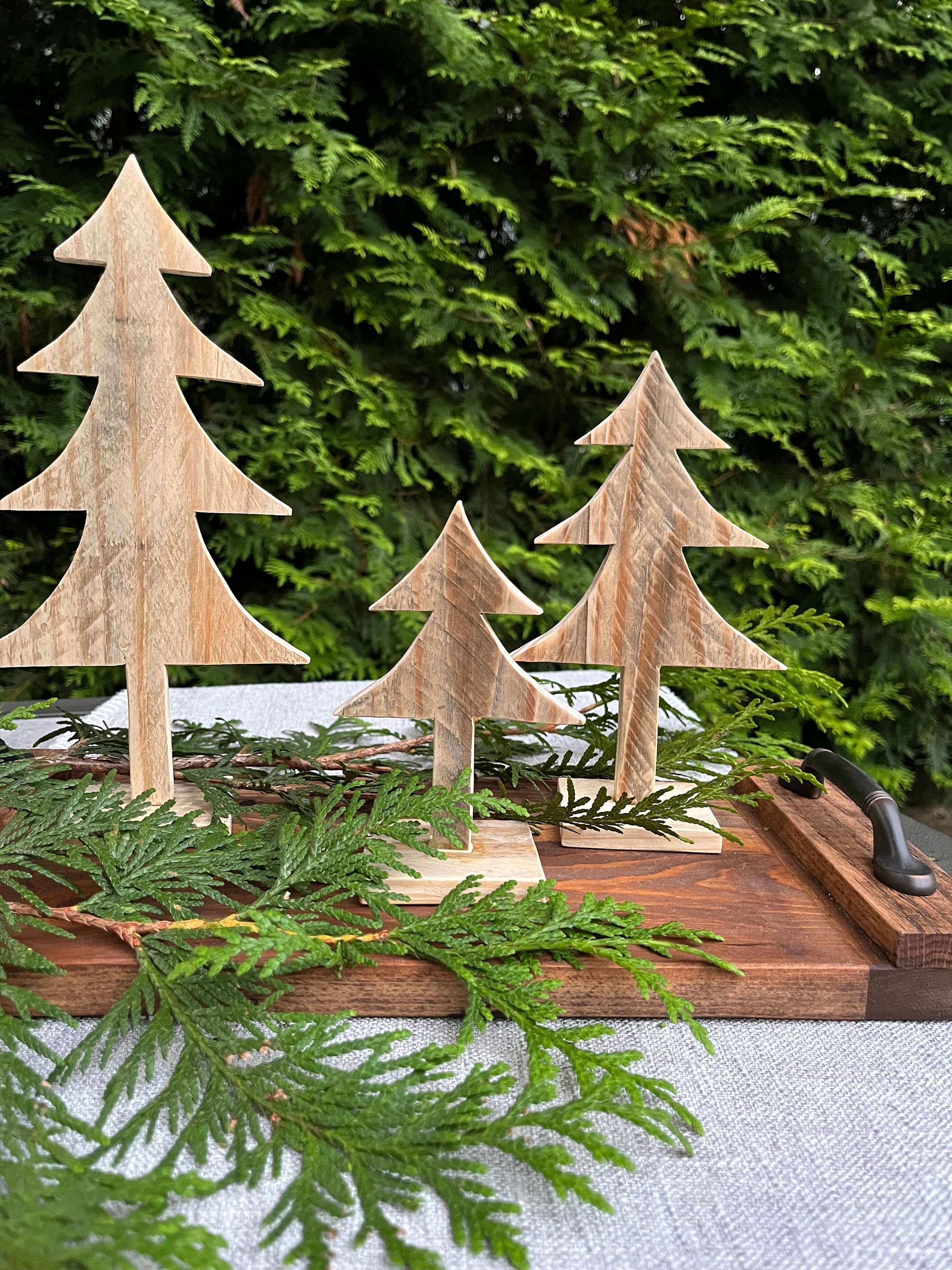 Woodland Nursery Decor, Table Top Decor, Wooden Tree Decor, Whimsical ...