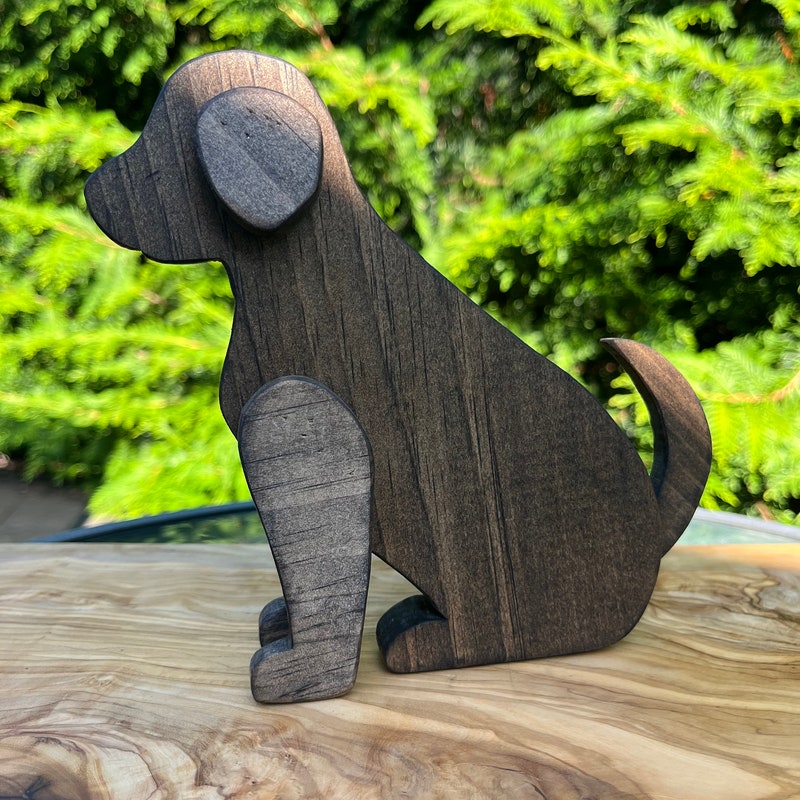 Wood Dog - Etsy