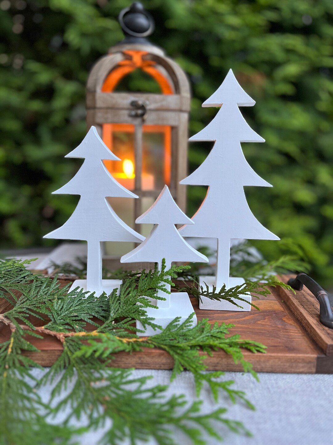 Table Top Handmade Wooden Trees, Woodland Nursery Decor, Whimsical Wood ...