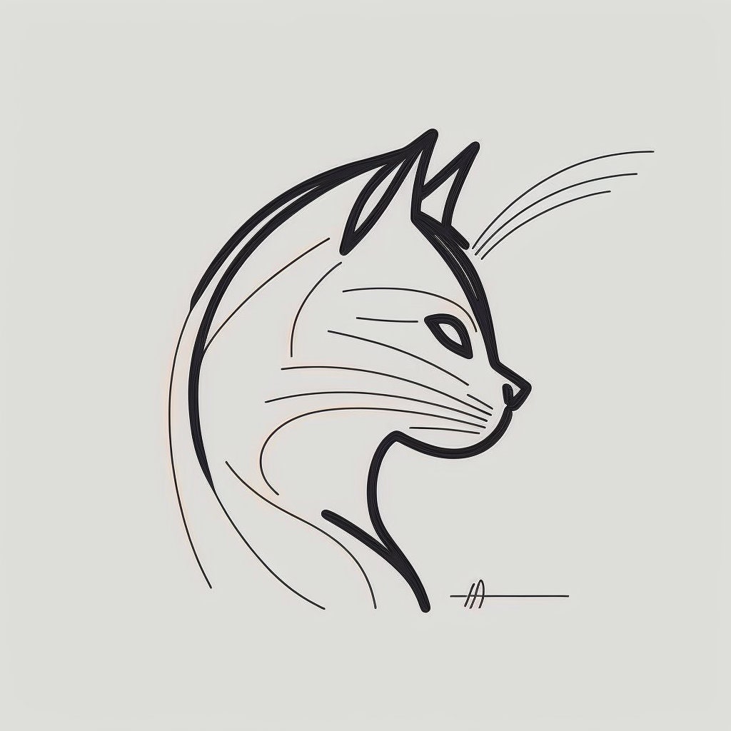 Animal Logo Prompt, Minimal Logo Prompt, Logo Prompt, Minimalist and ...