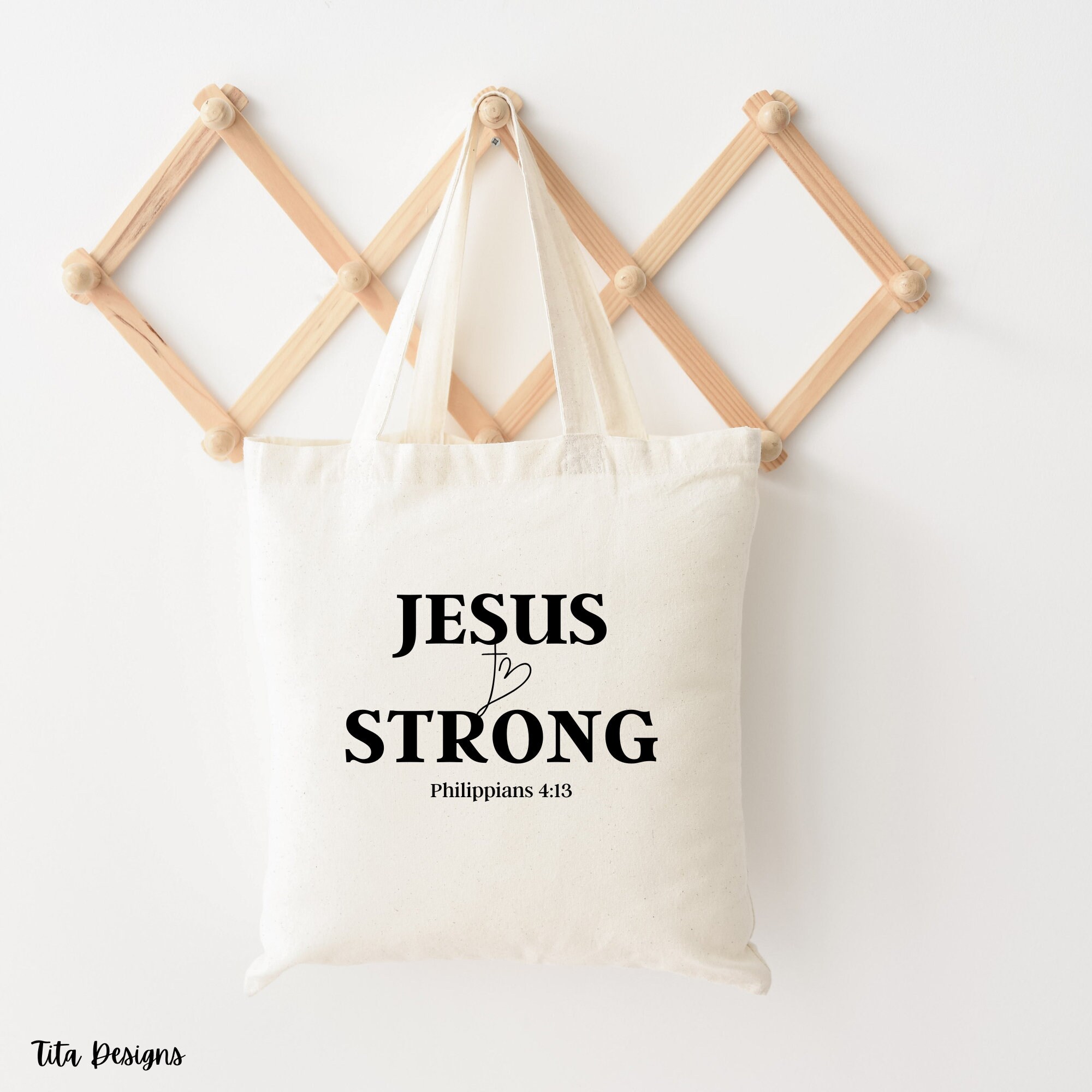 Jesus Strong, Philippians 4:13 Svg, Christian Svg Cut File for Cricut ...