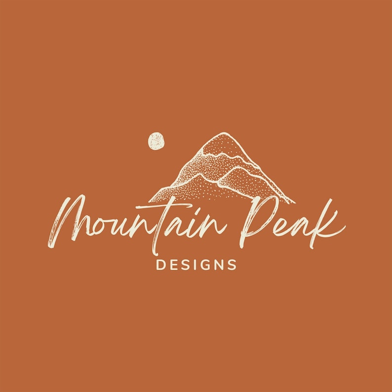 Mountain Peak Designs Logo - Etsy