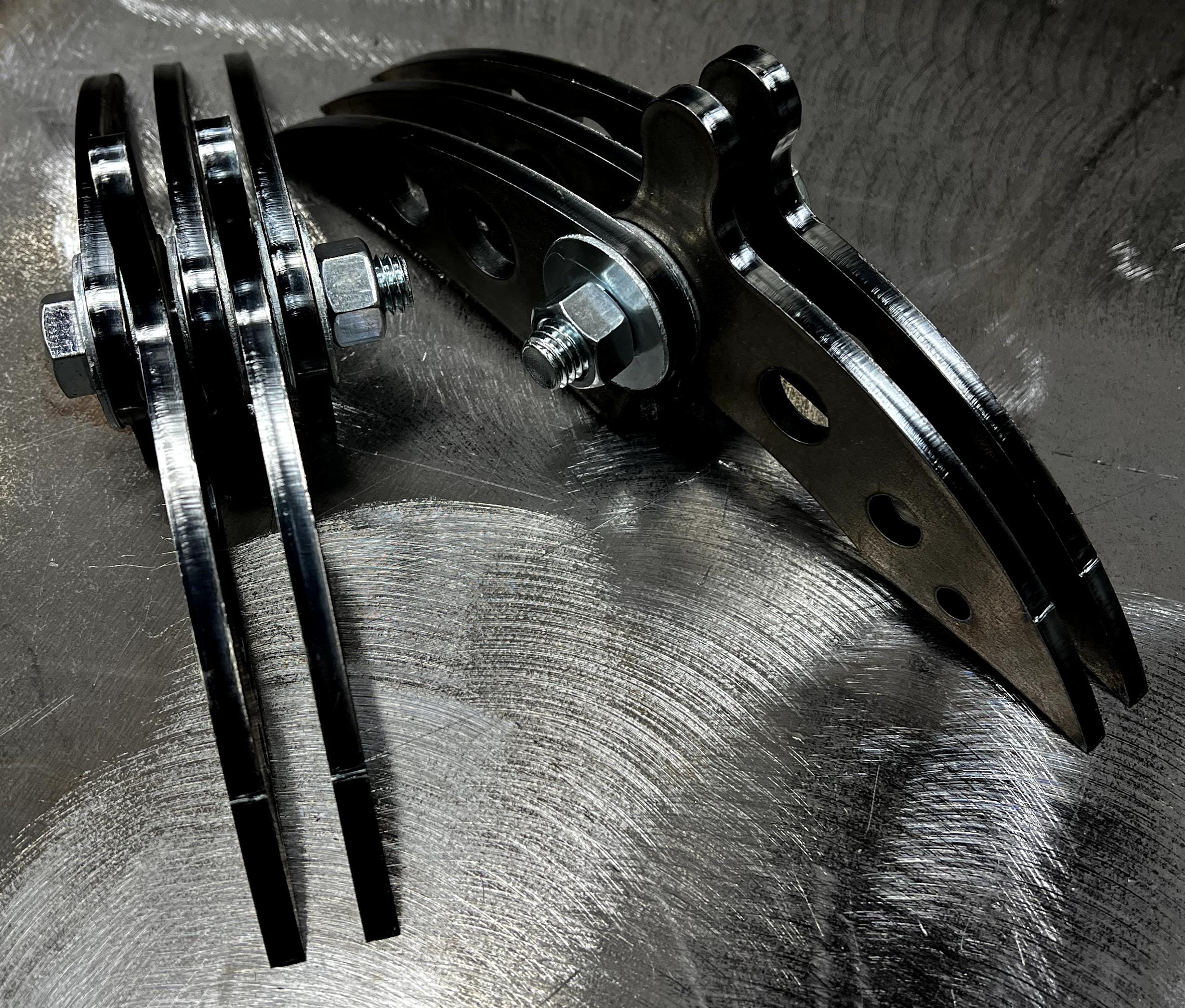 Heavy Duty Bear Claw Weld-on Hinges: Built-in Stops 1000 Gallon Propane ...