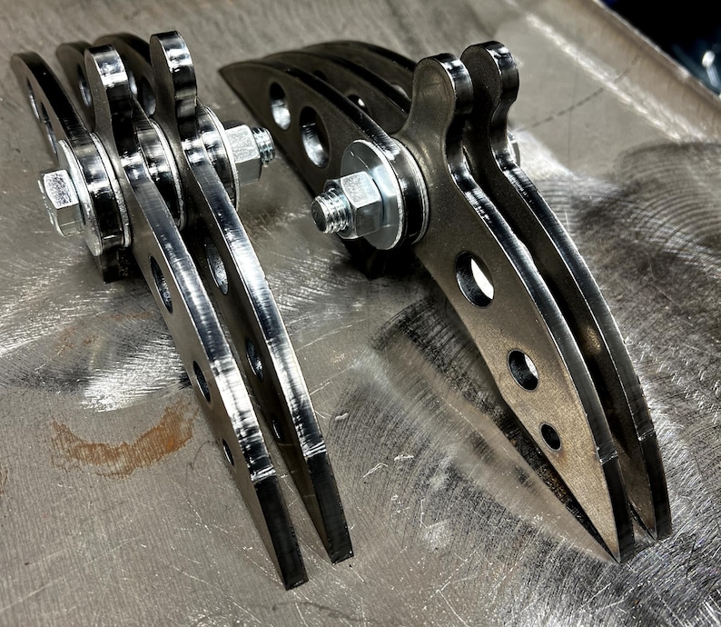 Heavy Duty Bear Claw Weld-on Hinges: Built-in Stops 1000 Gallon Propane ...