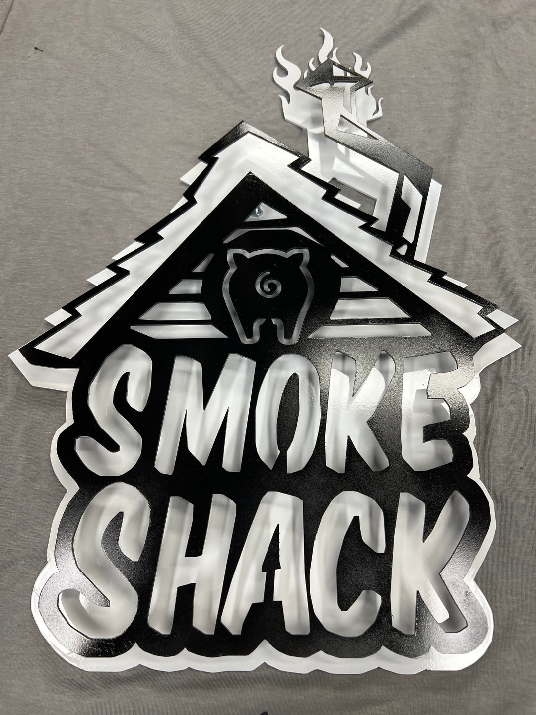 Smoke Shack Metal Sign Man Cave - Etsy
