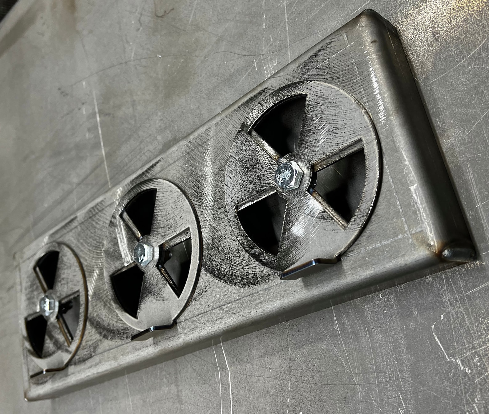 Weld on Universal Triple Damper Box Fat Daddy Smokers - Etsy