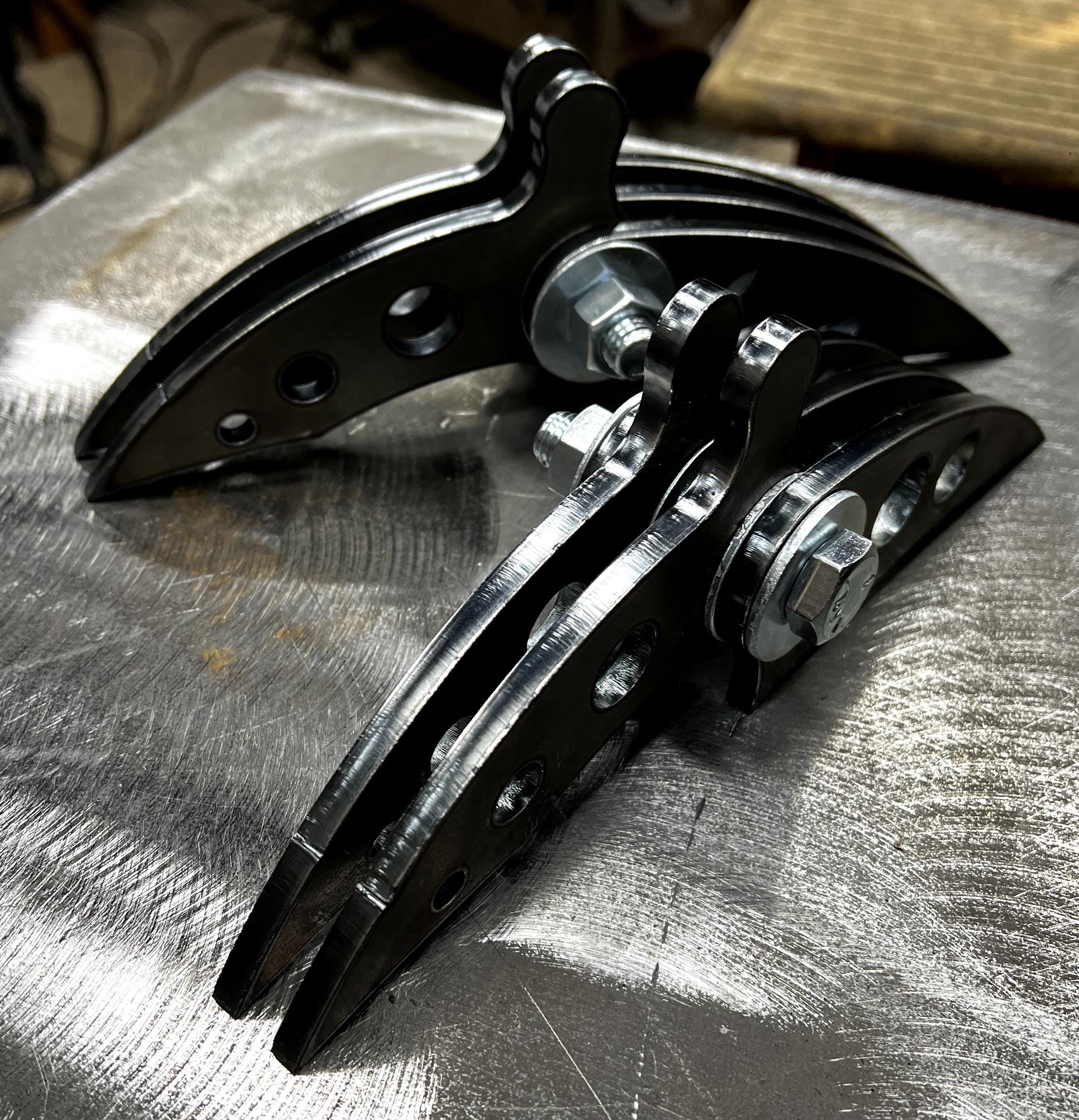 500/250 Gallon Propane Tank Bear Claw Hinges With Built in Stops. Weld ...