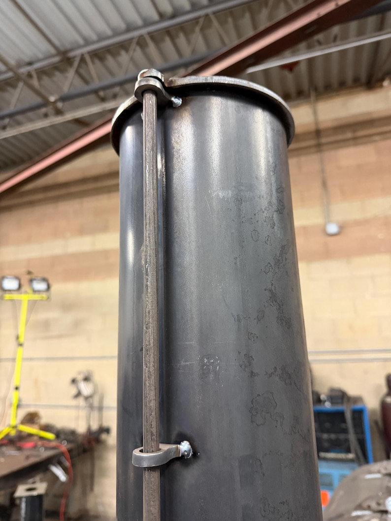 Smoke Stack Chimney Damper Kit Universal Weld on With Handle and 4 ...