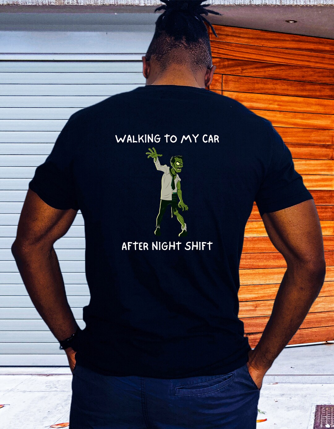 Walking to My Car After Night Shift Short Sleeve Tee - Etsy
