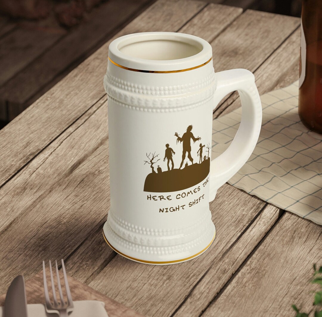 Night Shift Beer Stein - Etsy