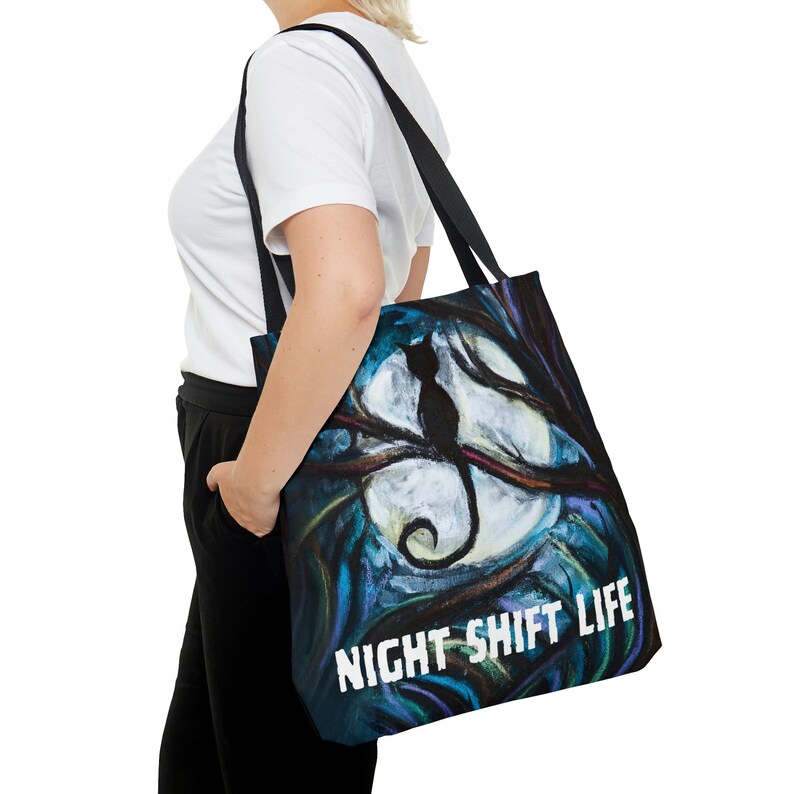 Night Shift Life Tote Bag - Etsy