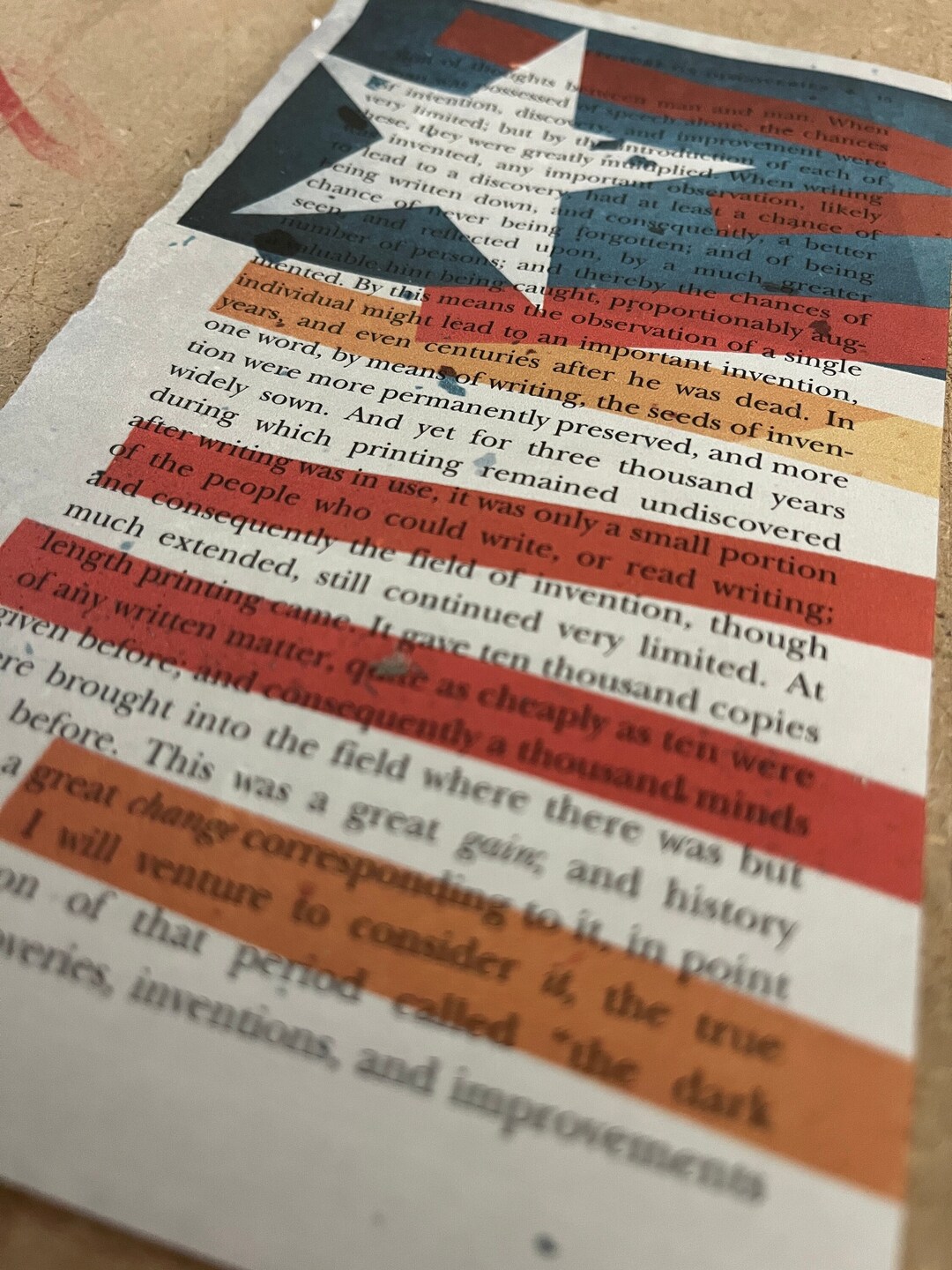 Gettysburg Address & Other Speeches Book Page Art Abraham Lincoln ...