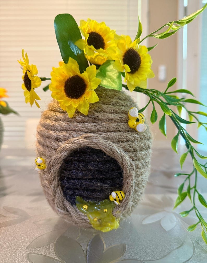 Handmade Beehive Decor - Etsy