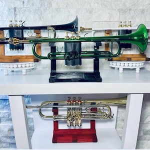 Handmade Horizontal Trumpet Display Stand - Etsy
