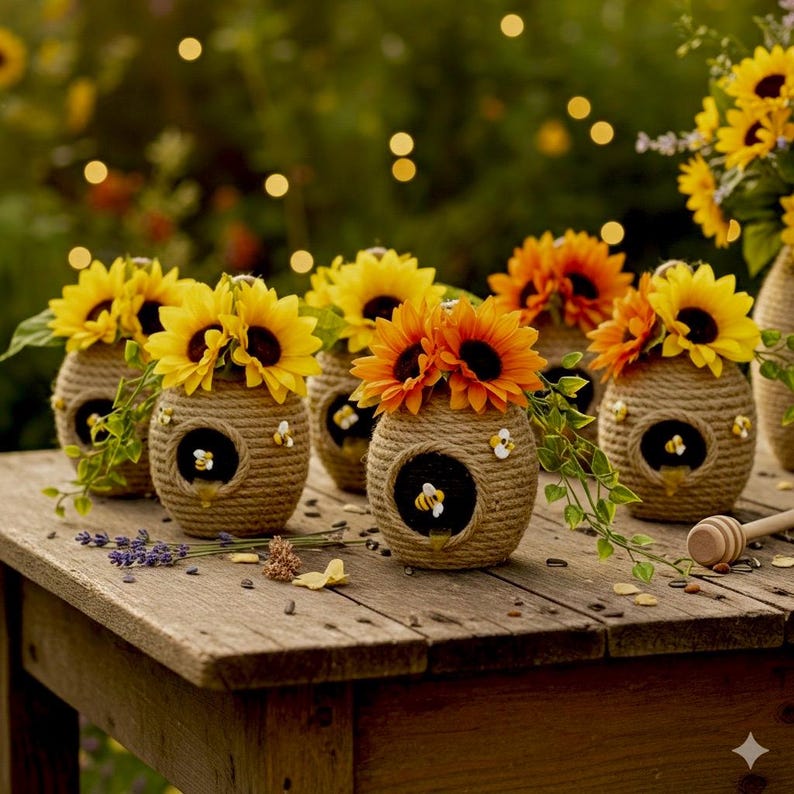 Handmade Beehive Decor - Etsy