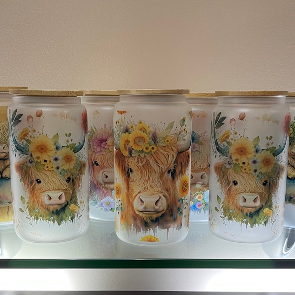 Highland Cow Table Lamps - Etsy