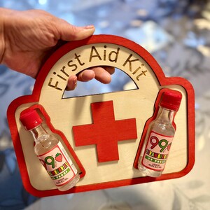 Mini Alcohol Bottle Holder First Aid Kit Airplane Bottle Holder Adult ...