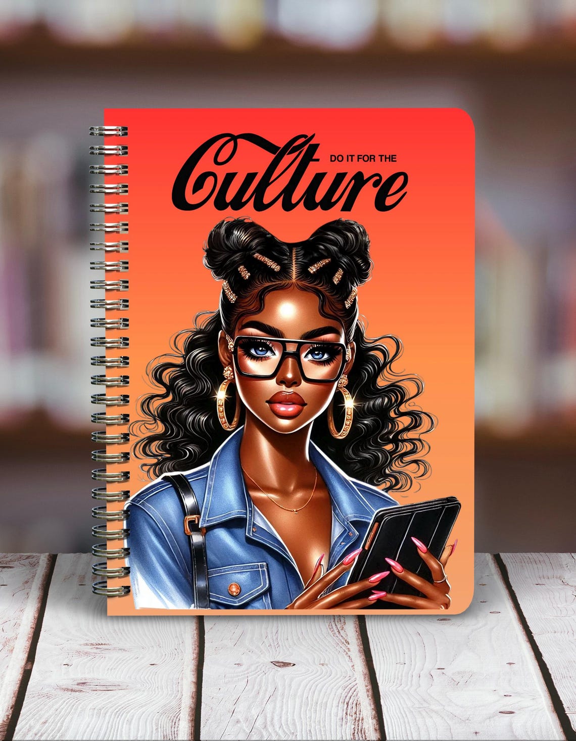 Do It for the Culture Journal Cover PNG File - Etsy